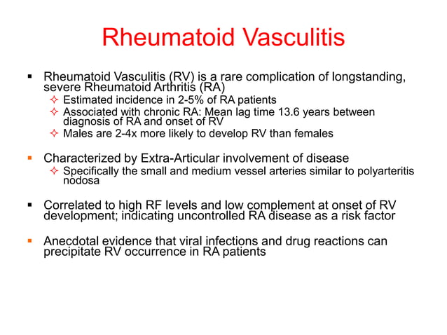 Renal manifestations of rheumatoid arthritis | PPT