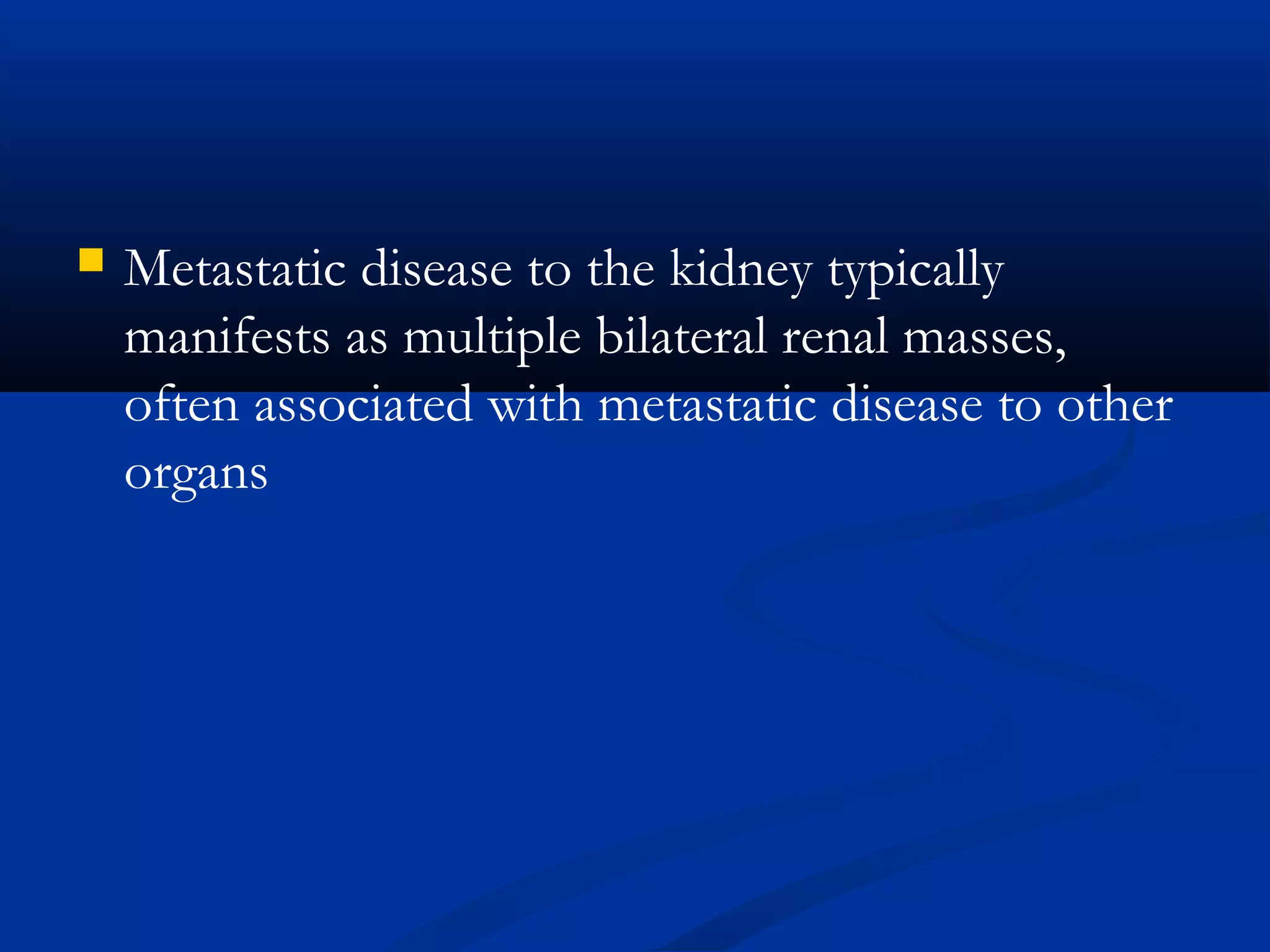 Renal masses imaging | PPT