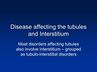 Renal pathology iii | PPT