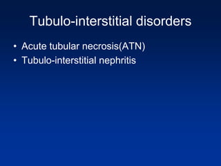 Renal pathology iii | PPT
