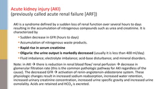 Renal pathology. Lecture 1 acute kidney injury, sufia husain 2020 | PPTX