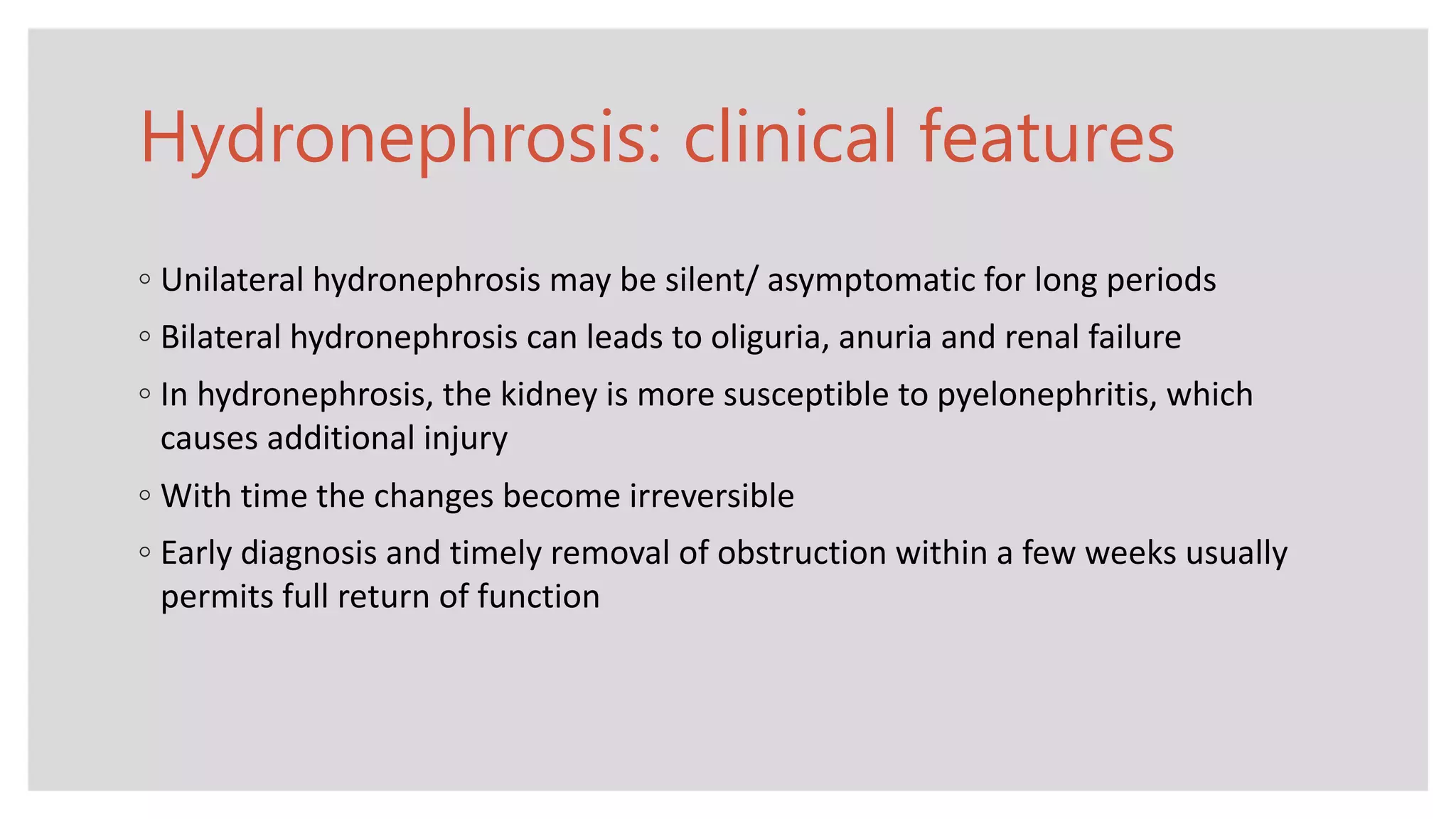 Renal pathology lecture 2&3. Infection of upper and lower urinary tract ...