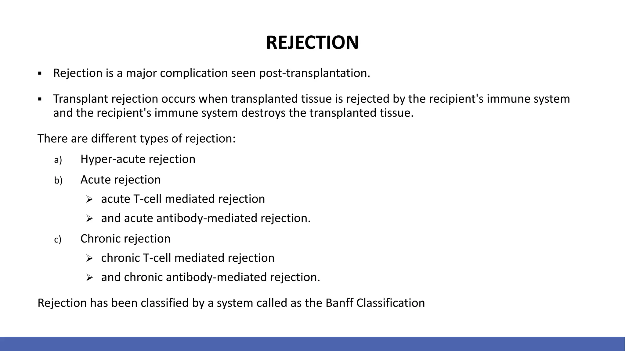 Renal pathology. Lecture 7 Introduction to Allograft Kidney Pathology. Sufia Husain 2020 | PPTX