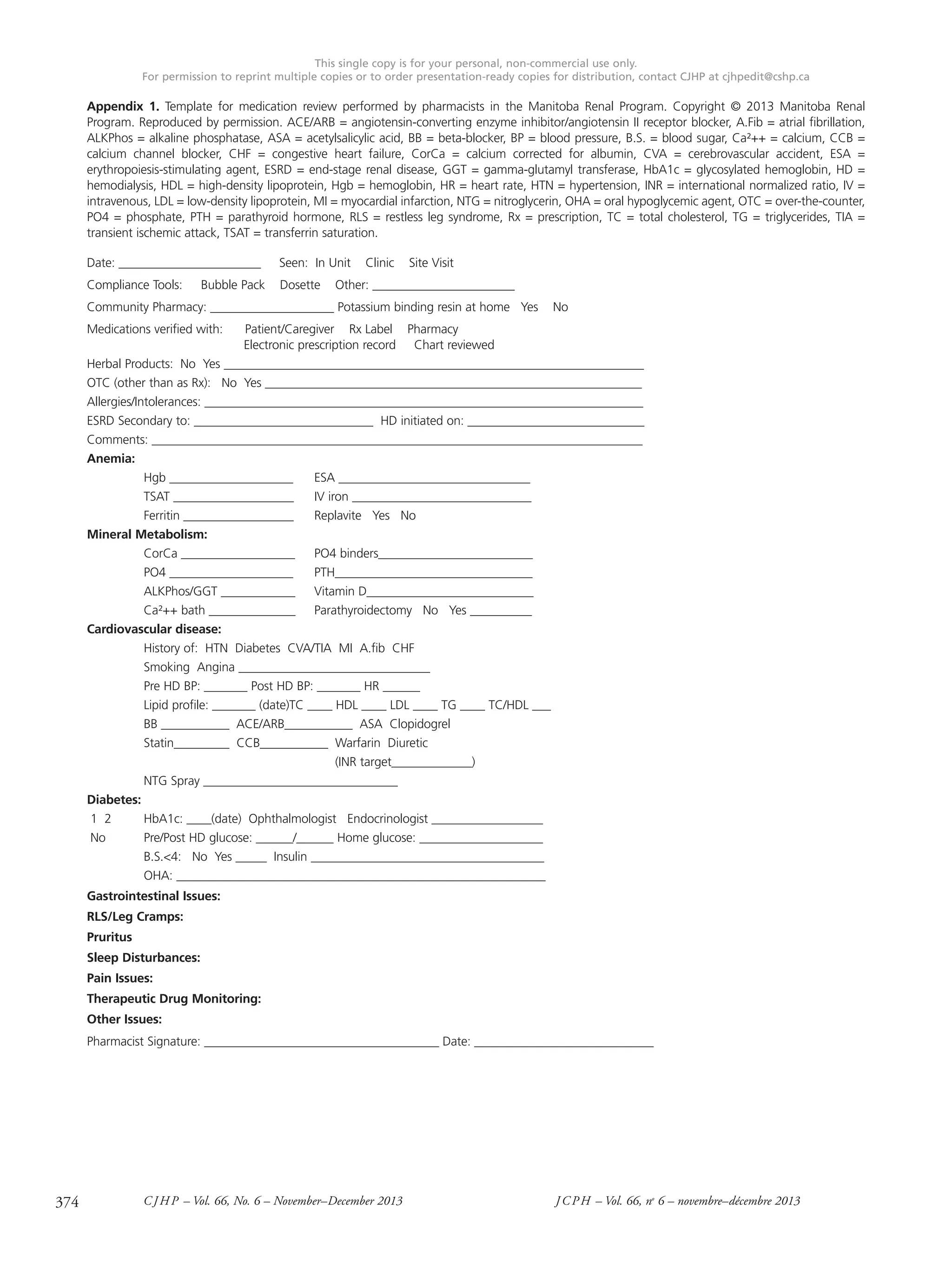 Renal pharmacists nephrology- pharmaceutical care N 81 | PDF