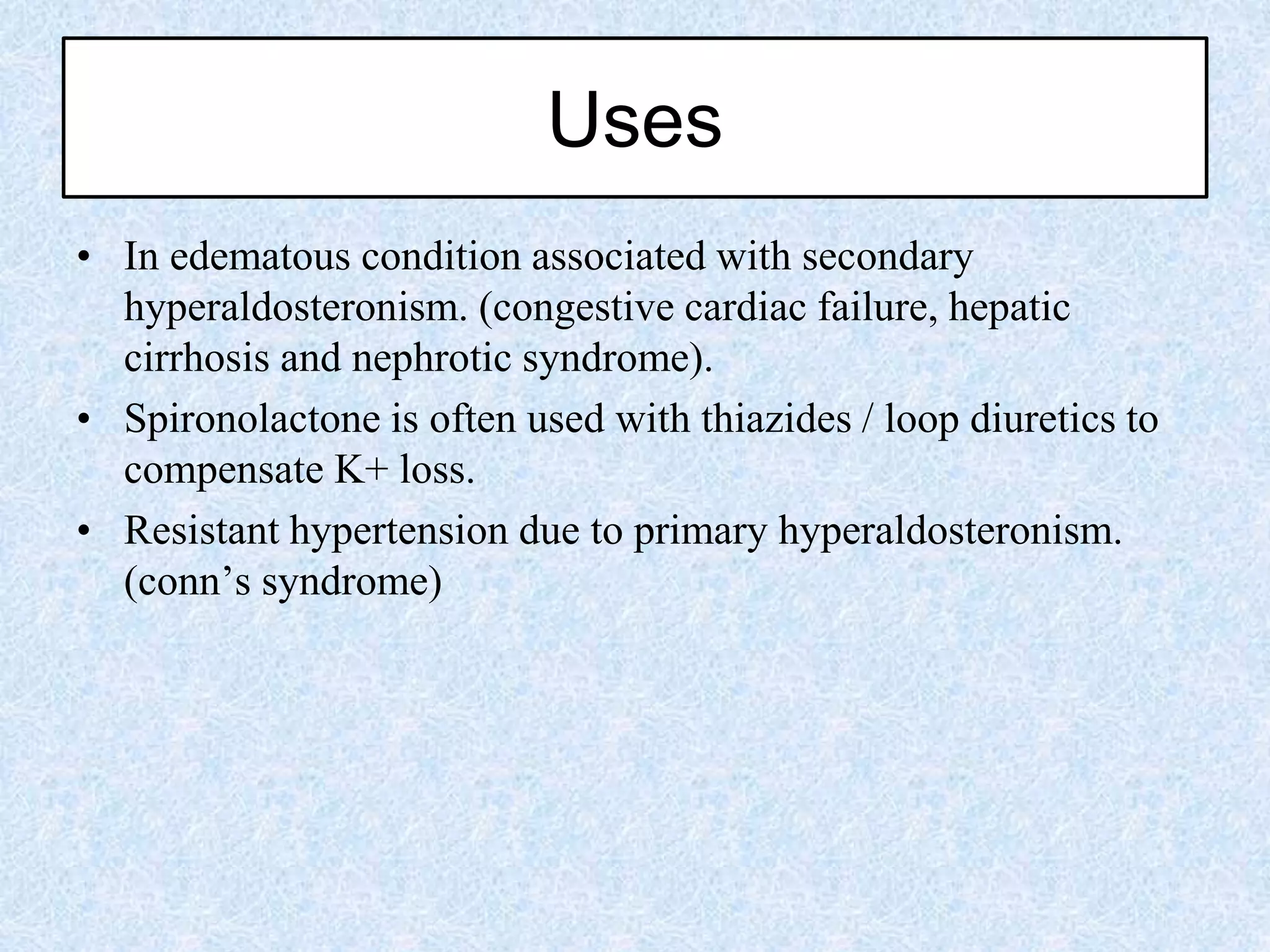 Renal pharmacology | PPTX
