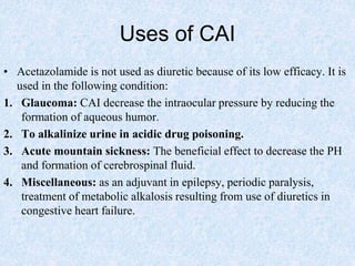 Renal pharmacology | PPTX