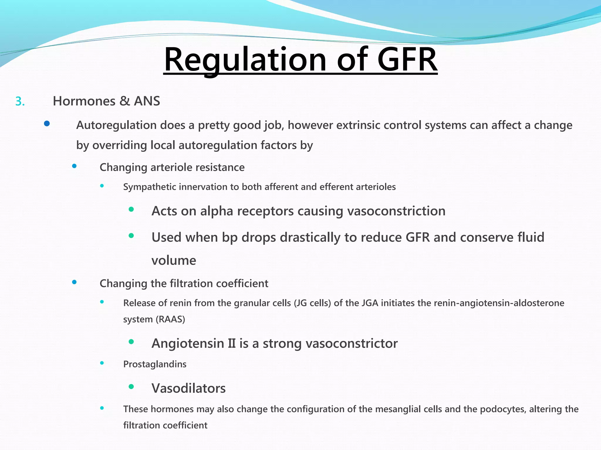 Renal phsyiology edited | PPT