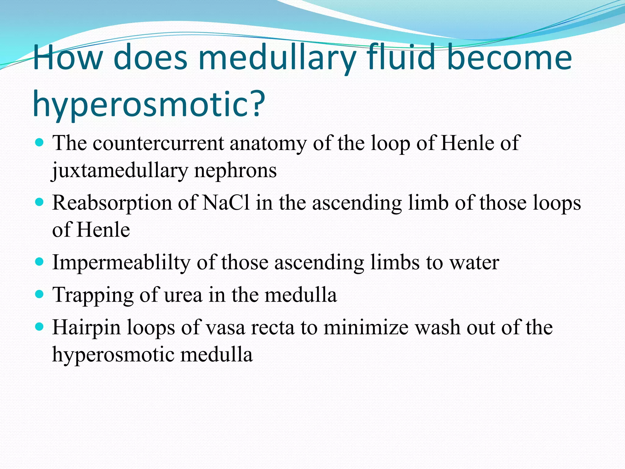 Renal Physiology | PPTX