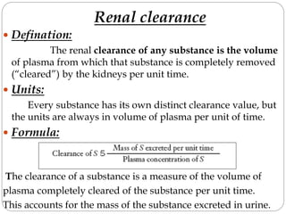 Renal physiology, Renal structure, Renal function, Renal process, Renal ...