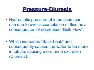 Renal physiology 5 | PPT