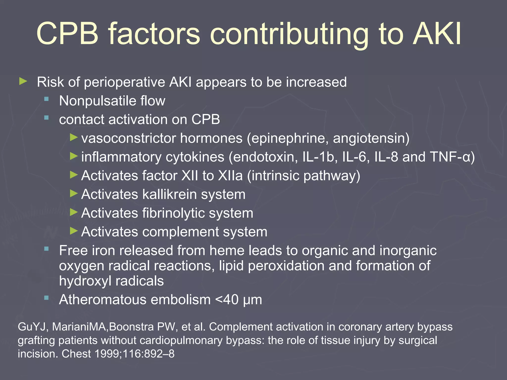 Renal protection during cardiac surgery iii | PPT