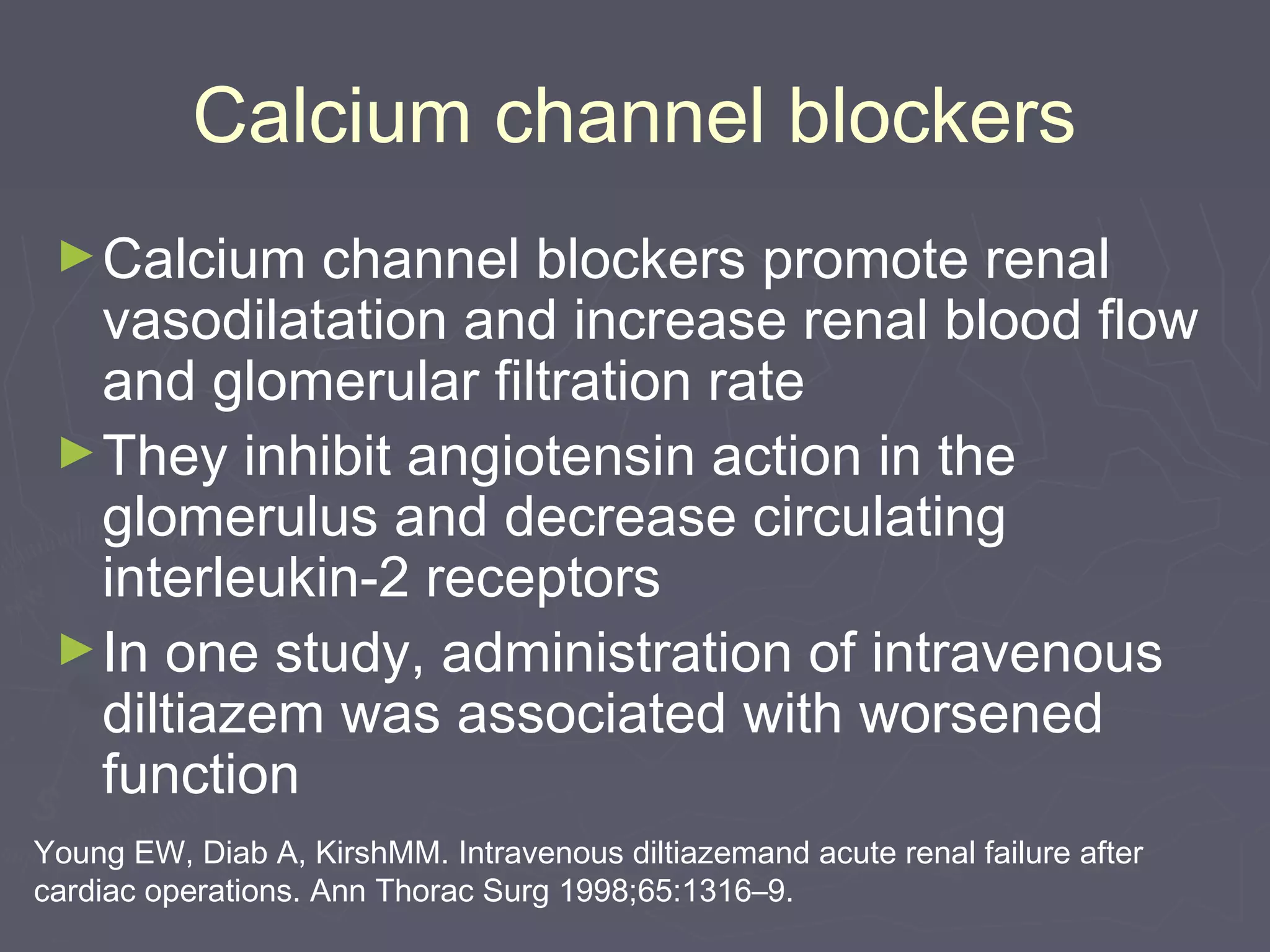 Renal protection during cardiac surgery iii | PPT