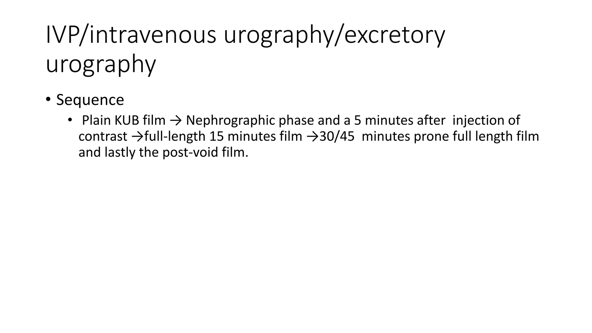 Renal radiology revision notes | PDF