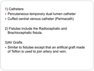 Renal replacement therapy | PPTX