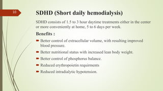 Renal replacement therapy | PPTX | Blood Disorders | Diseases and ...