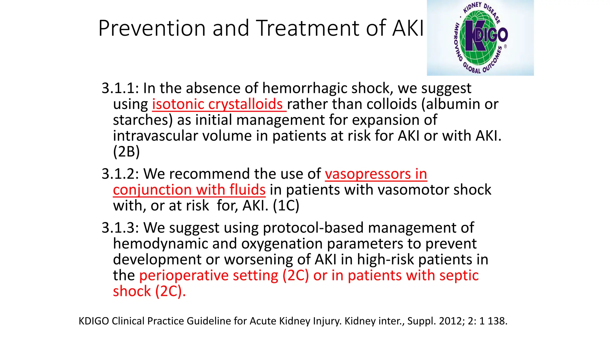 Renal Replacement Therapy in Acute Kidney Injury -time modality -Dr ...