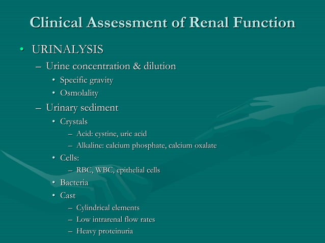 Renal Review.ppt | Endocrine and Metabolic Diseases | Diseases and ...
