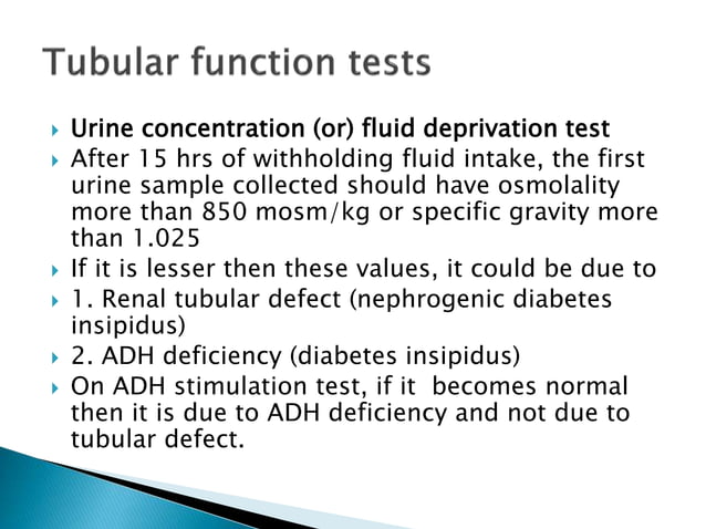 Renal Function Tests renal-function-tests