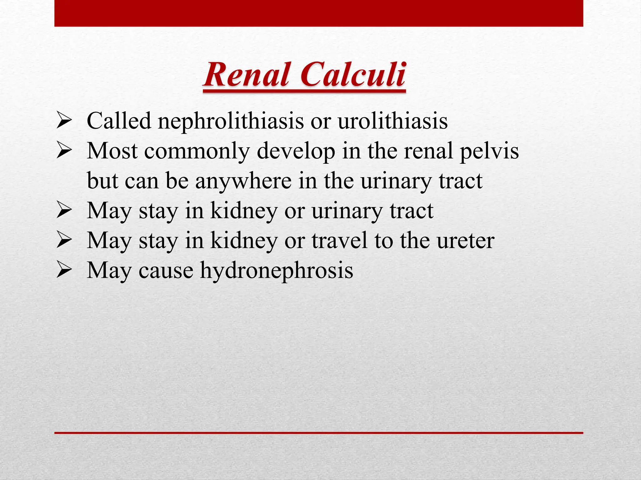 Renal Stone Diseases.pptx.....defination | PPTX