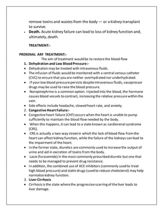 Renal system | DOCX