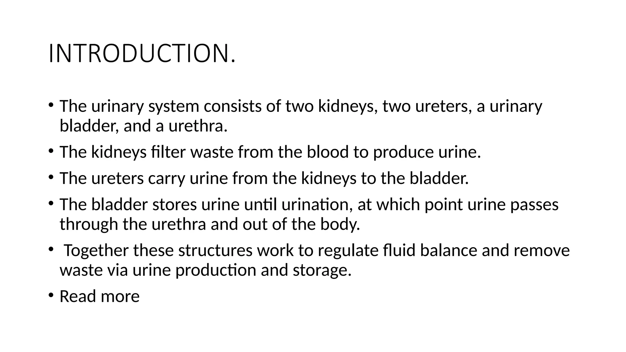 renal system.pptx1. anatomy and physiology overview. | PPTX