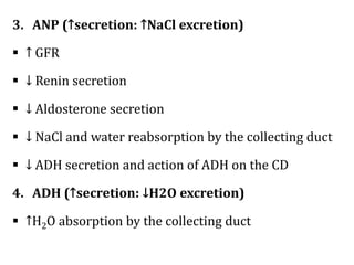 Renal System reabsorption of calcium and other minerals | PPTX