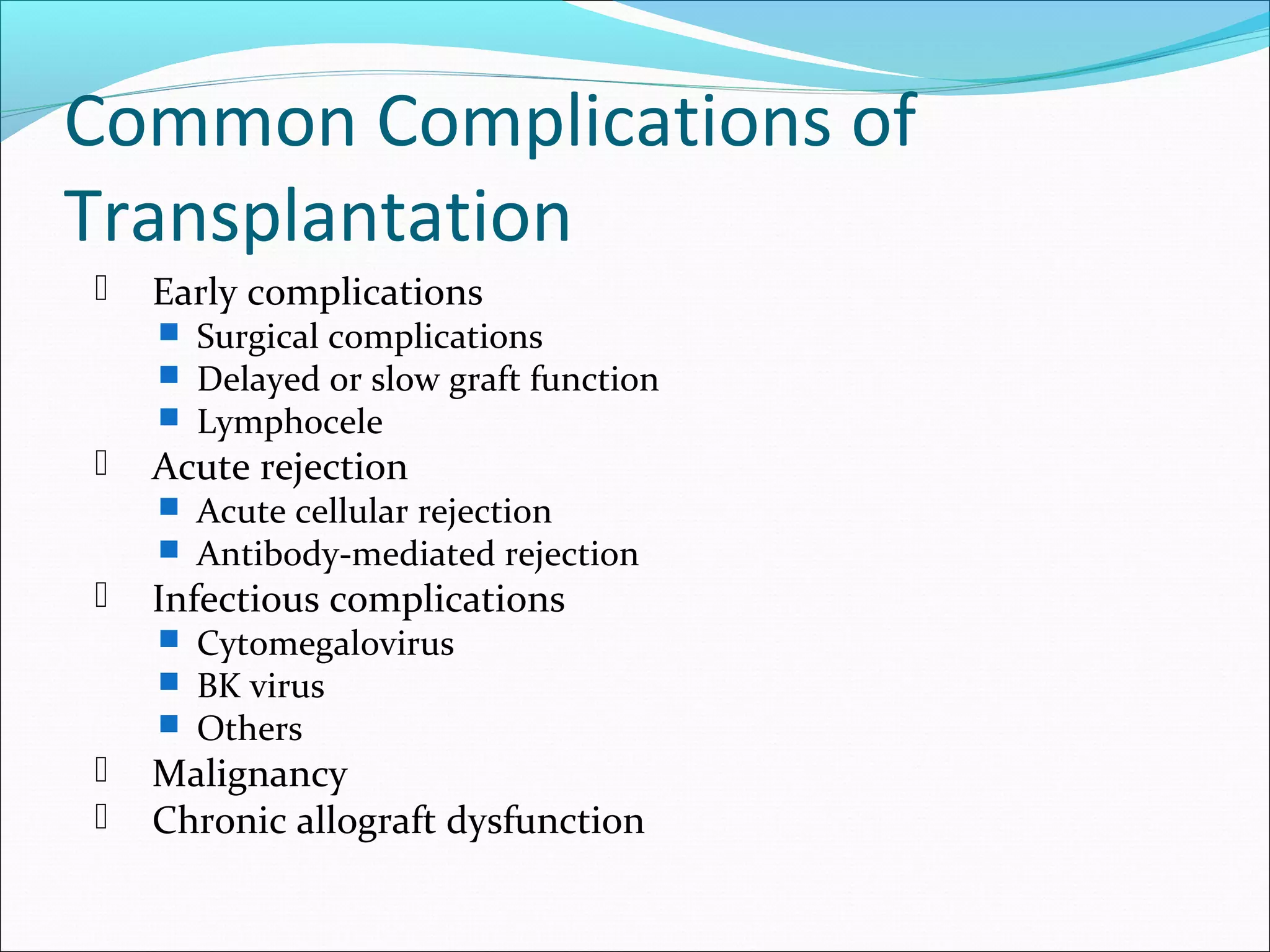 Renal transplant | PPT