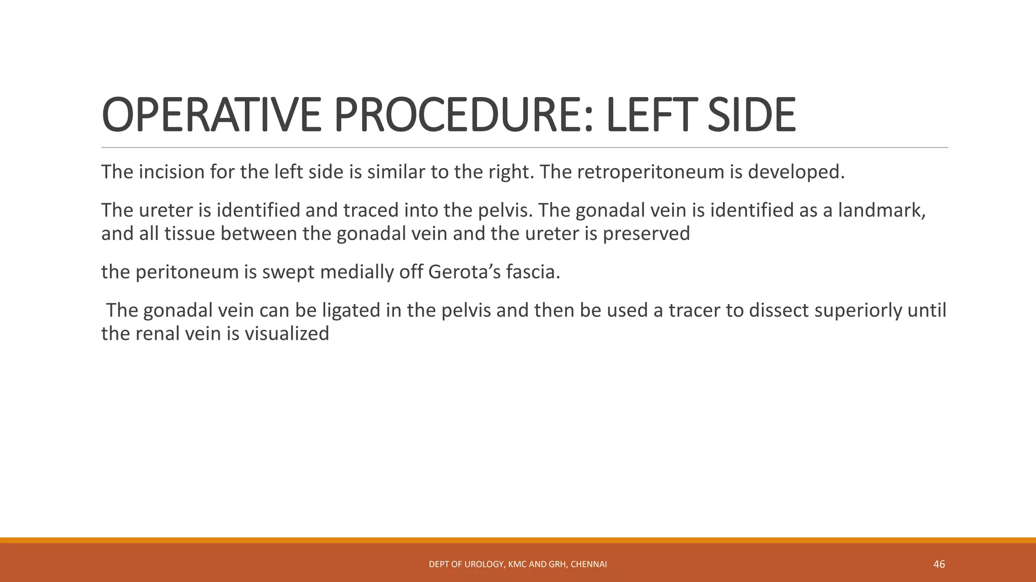 Renal transplant donor- nephrectomy | PDF