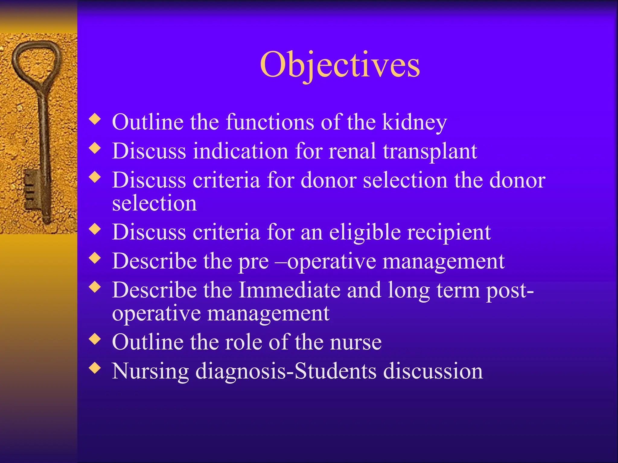 Renal Transplant- Pre and Post-Operative.ppt