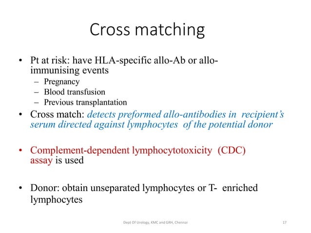 Renal transplant recipient- selection | PDF