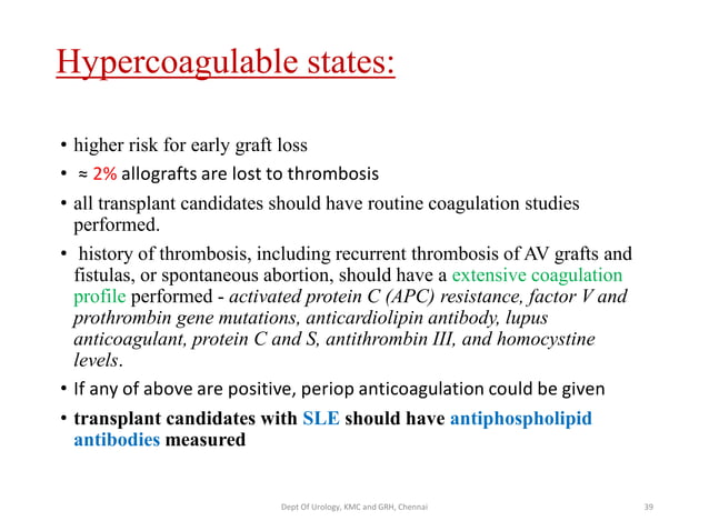 Renal transplant recipient- selection | PDF