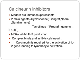 Renal transplant 2 | PPTX