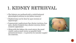Renal transplantation surgery and its complications | PPTX