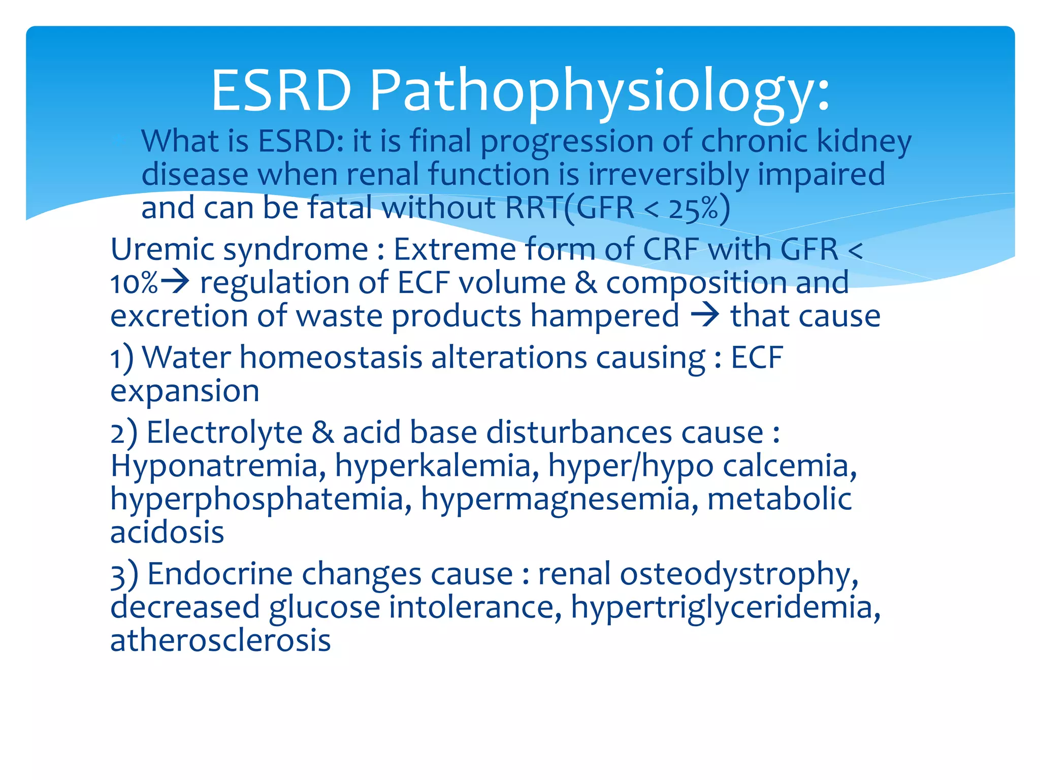 Renal transplant: anaesthetic implications & considerations | PPTX