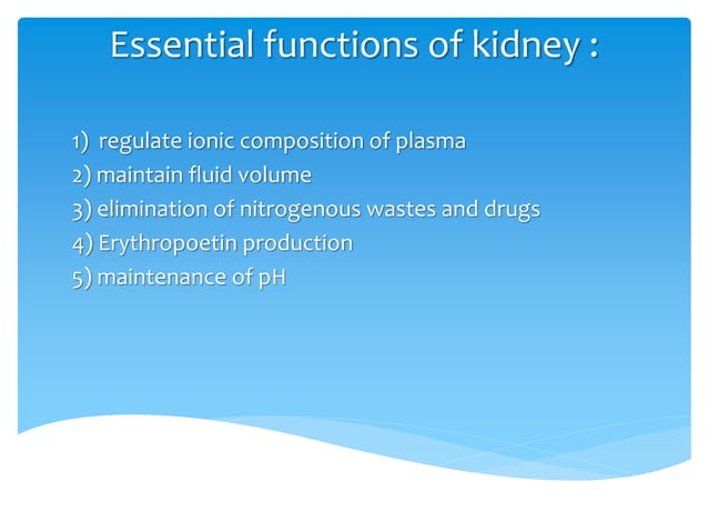 Renal transplant: anaesthetic implications & considerations | PPTX