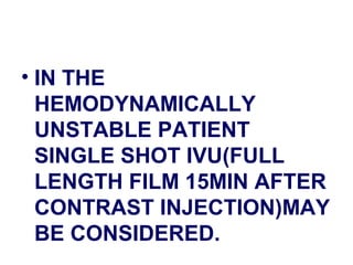 Renal trauma | PPT