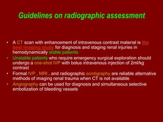 abdominal trauma and renal trauma injury.pptx