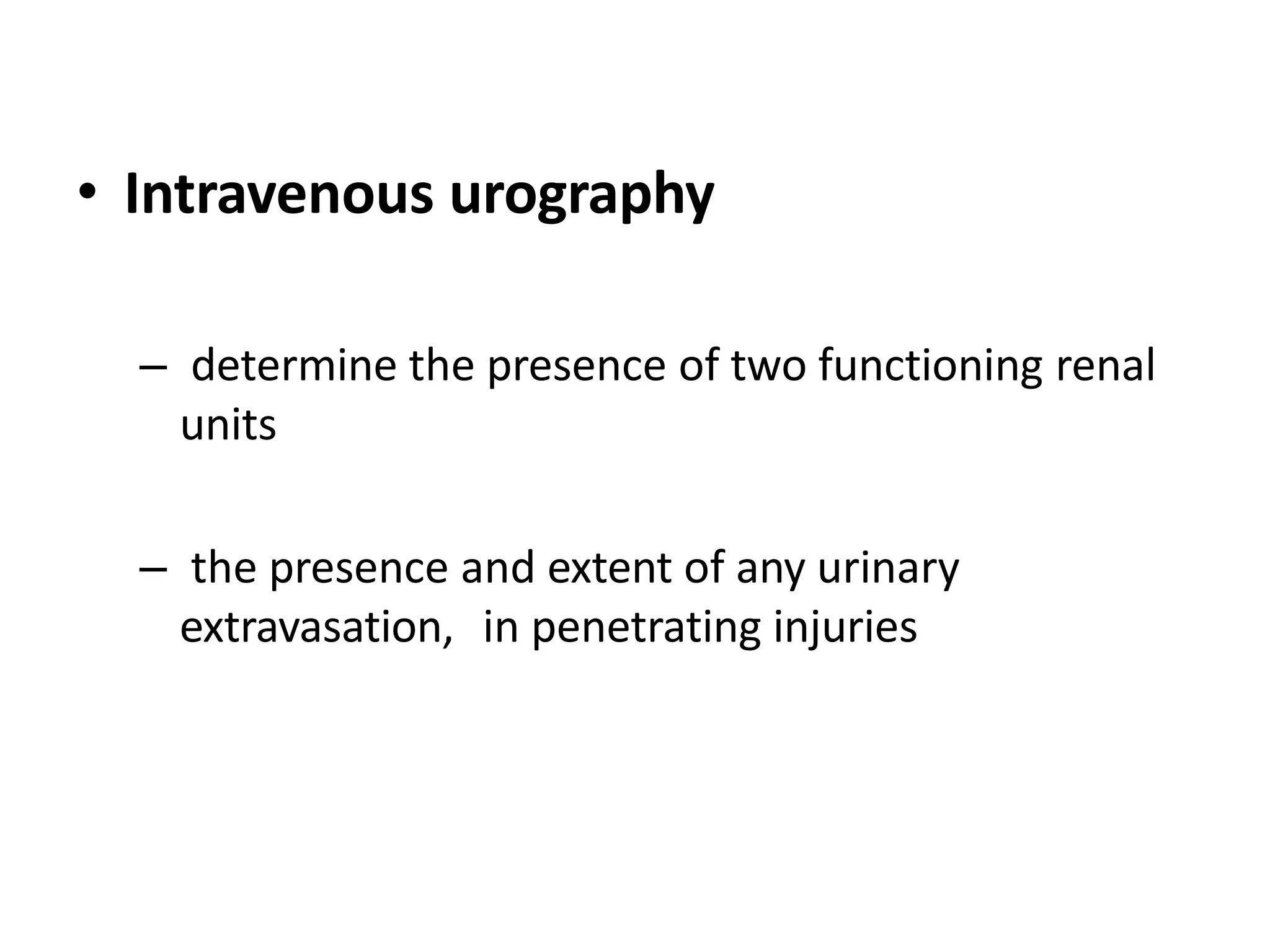 Renal trauma kidney injury | PPTX
