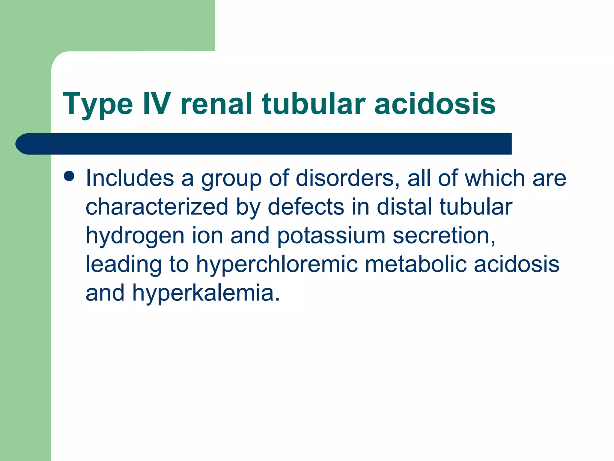 pediatrics.Renal tubular acidosis.(dr.adnan hamawandi) | PPT