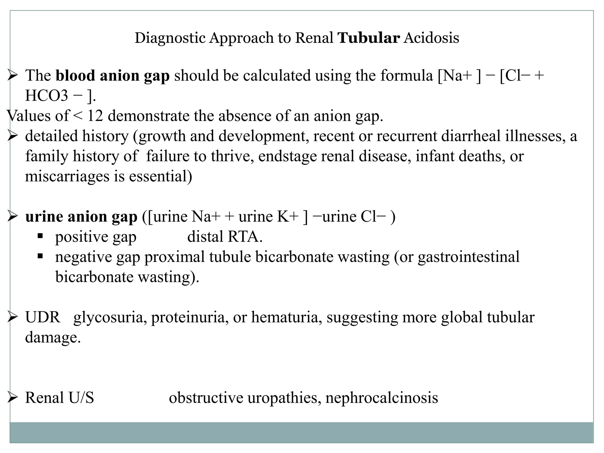 Renal tubular acidosis | PDF