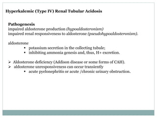 Renal tubular acidosis | PDF