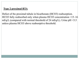Renal tubular acidosis | PDF