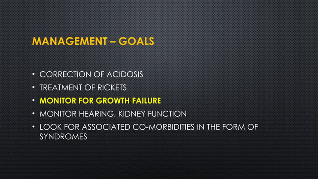 RENAL TUBULAR ACIDOSIS- RTA types and features | PPT