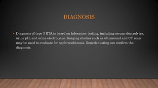 RENAL TUBULAR ACIDOSIS_Natarajan.pptx | Endocrine and Metabolic ...