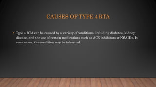 RENAL TUBULAR ACIDOSIS_Natarajan.pptx | Endocrine and Metabolic ...