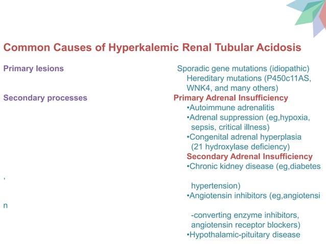 Renal Tubular Acidosis | PPTX | Endocrine and Metabolic Diseases ...