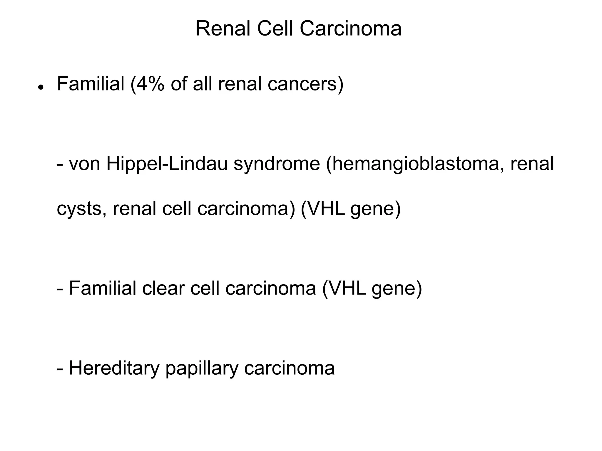 Renal tumors -classification of tumors & pathophysiology | PPT