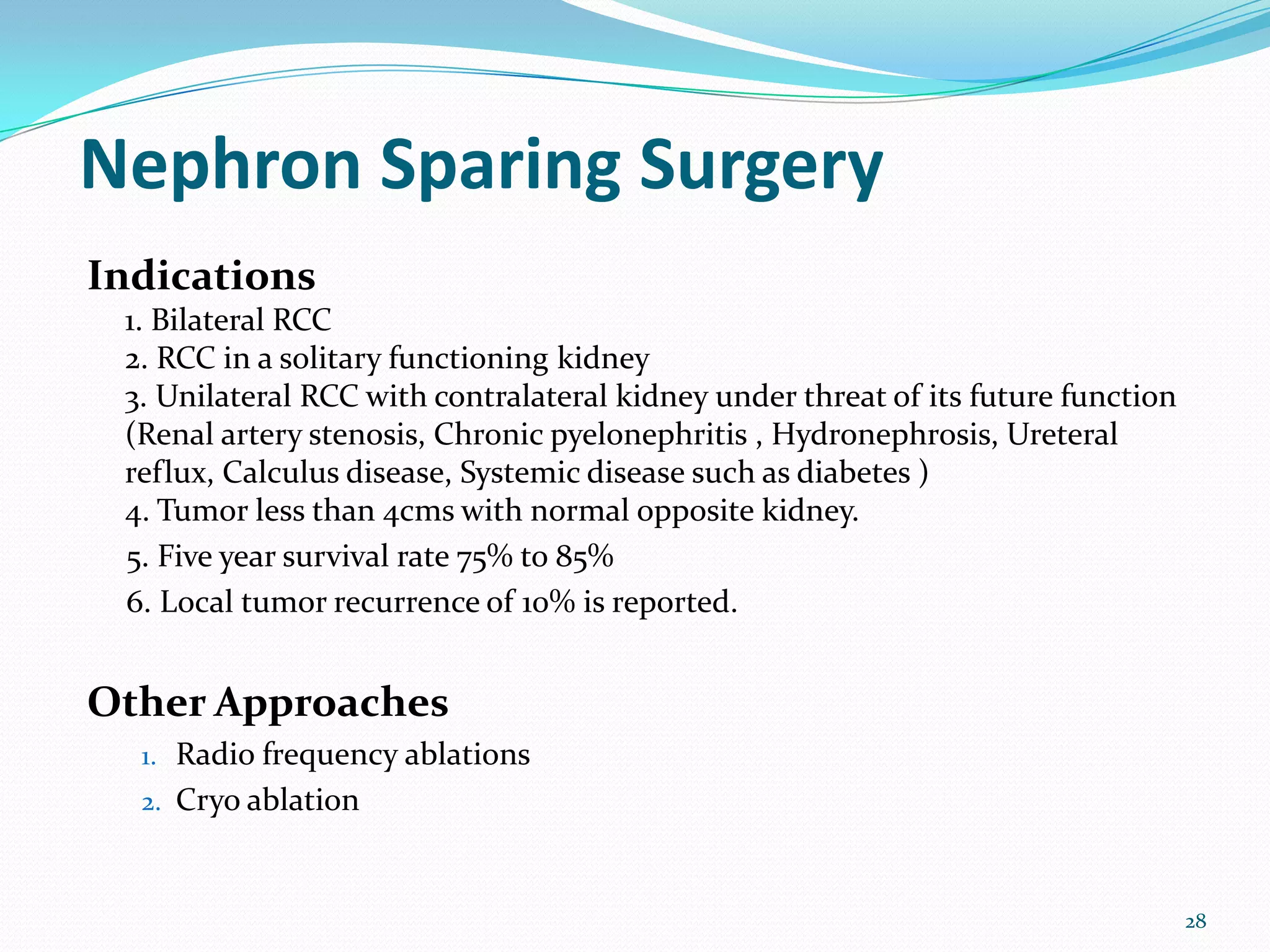 Renal Tumors, Renal Cell Carcinoma- Dr. Vandana | PPT