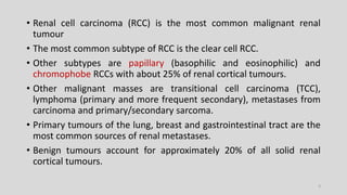 Renal Tumour Imaging | PPTX