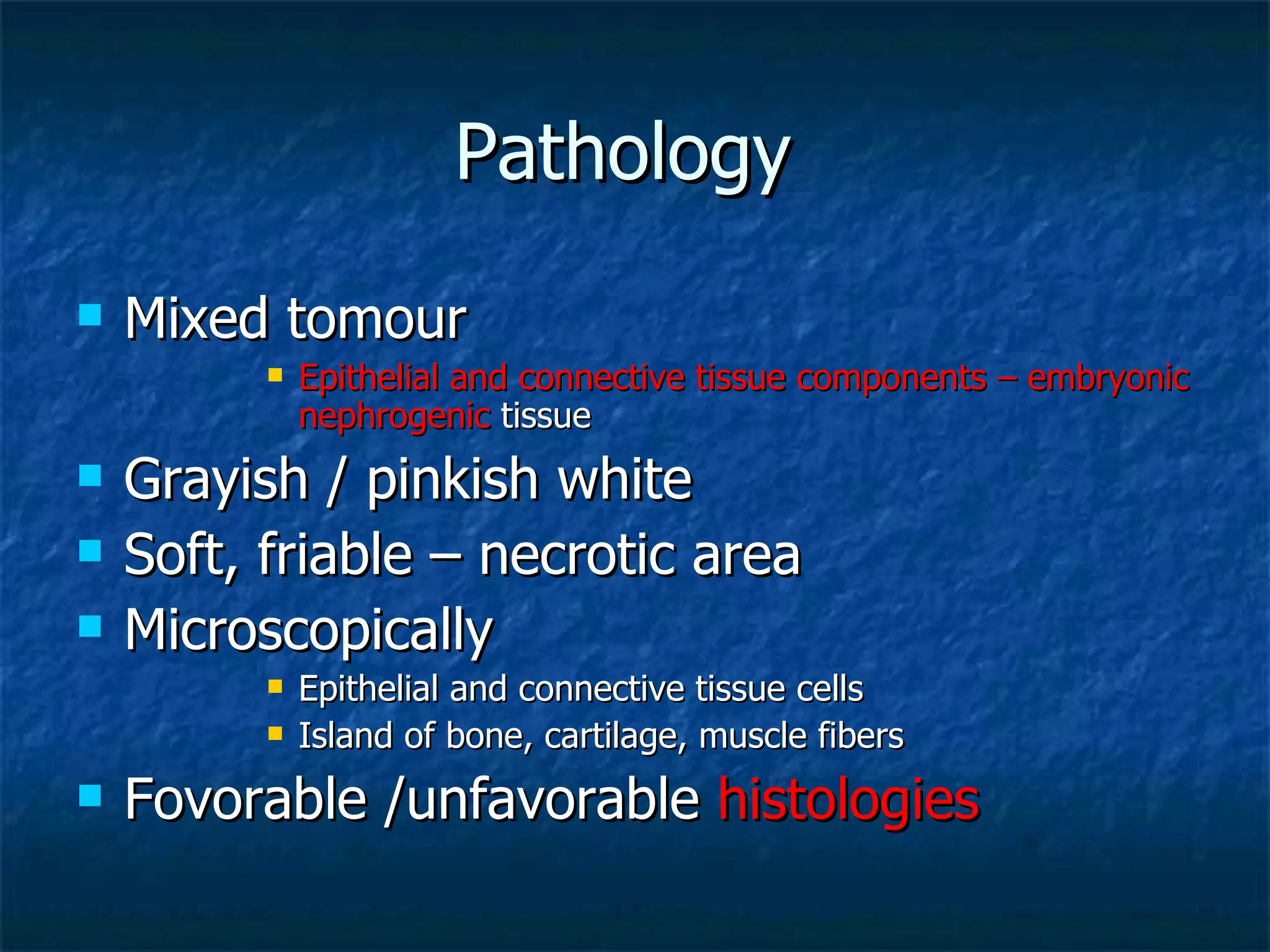Renal tumours | PPT